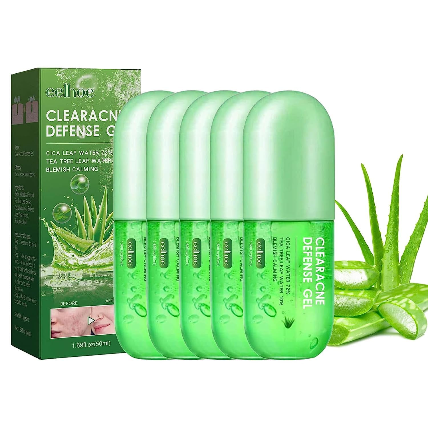 YiFudd Capsule Acne Prevention Gel, Clearacne Defense Gel, Oil Control ...