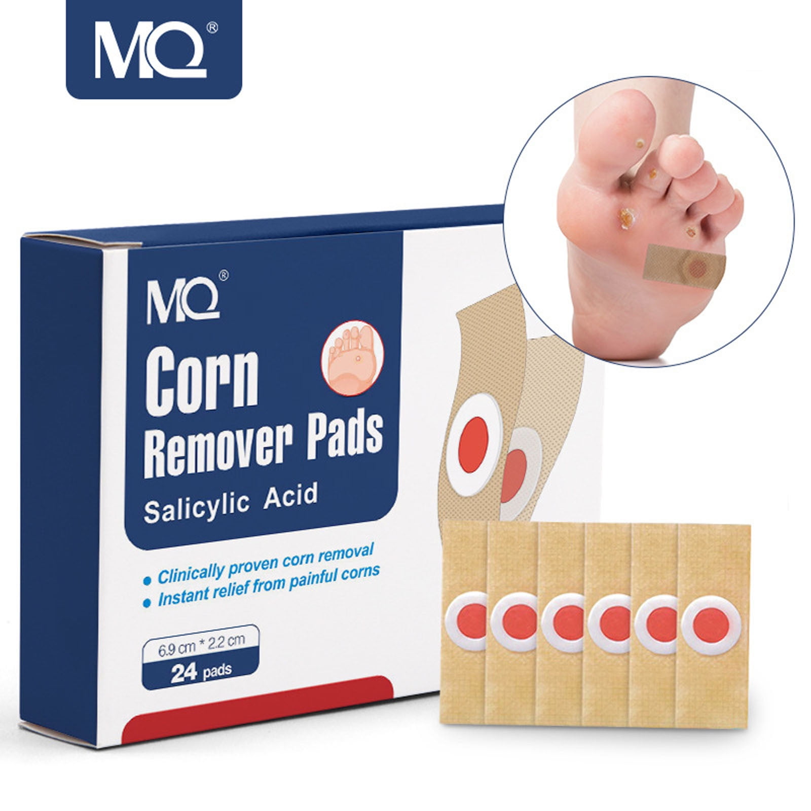 YiFudd Corn Removers for Feet - 24 Pack Corn Removers for Toe, Foot ...