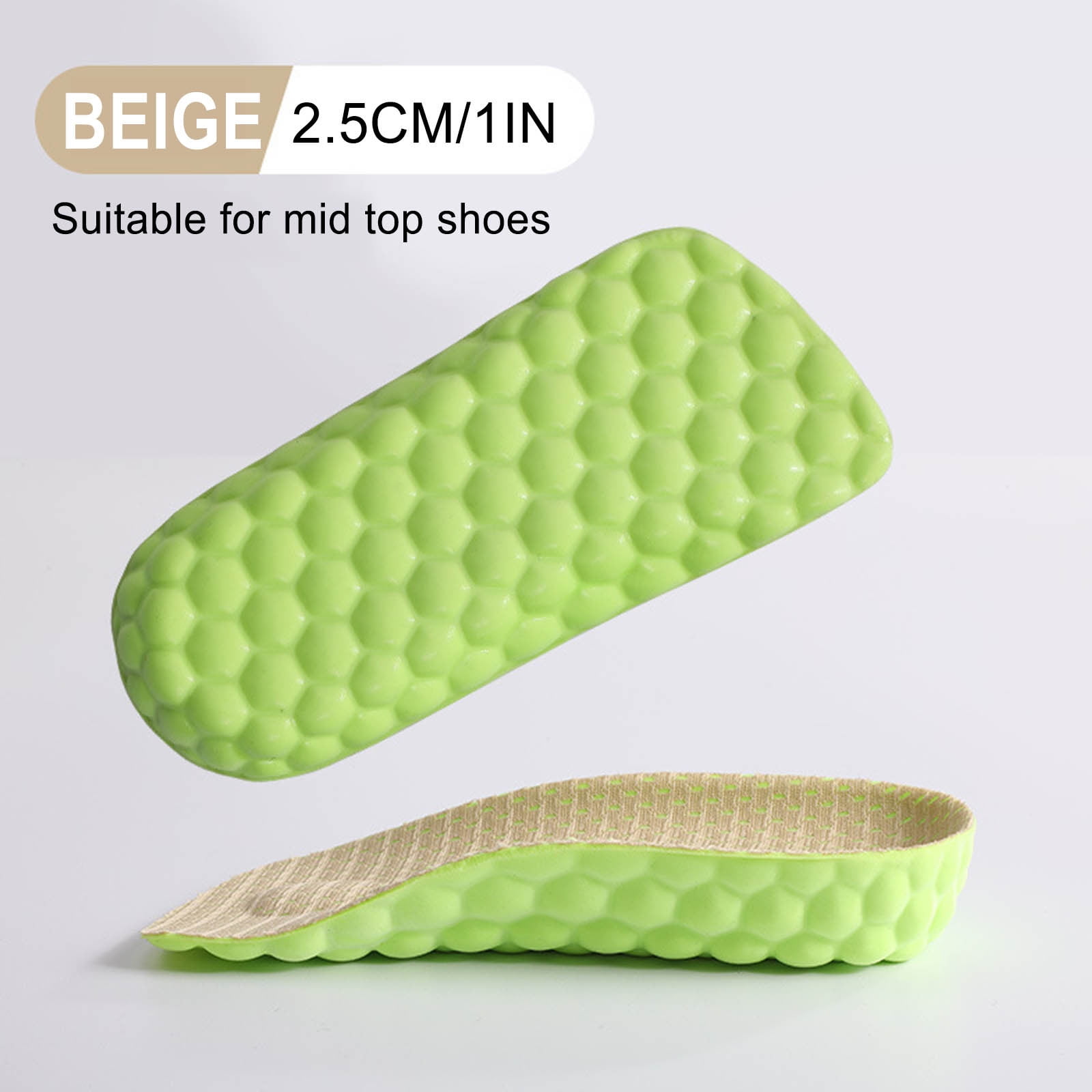 YiFudd Height Increase Insoles To Make You Taller For Men And Women ...