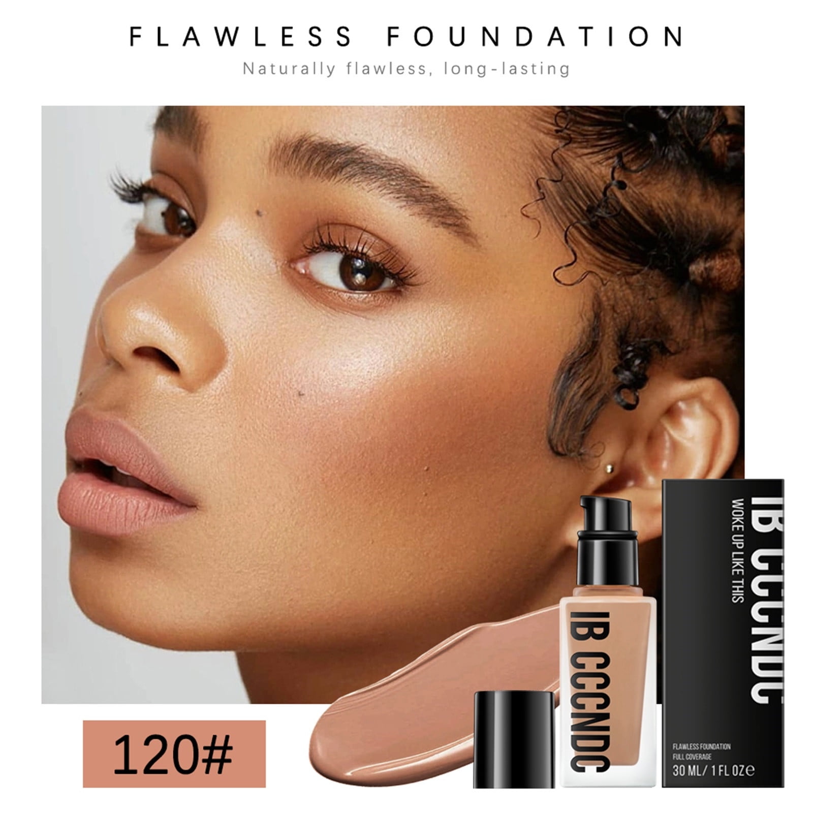 YiFudd Liquid Foundation Long Lasting Makeup Foundation Cream Natural ...