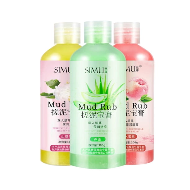 YiFudd Removal Rub Mud Treasure Body Scrub Exfoliating Whole Body Dead ...