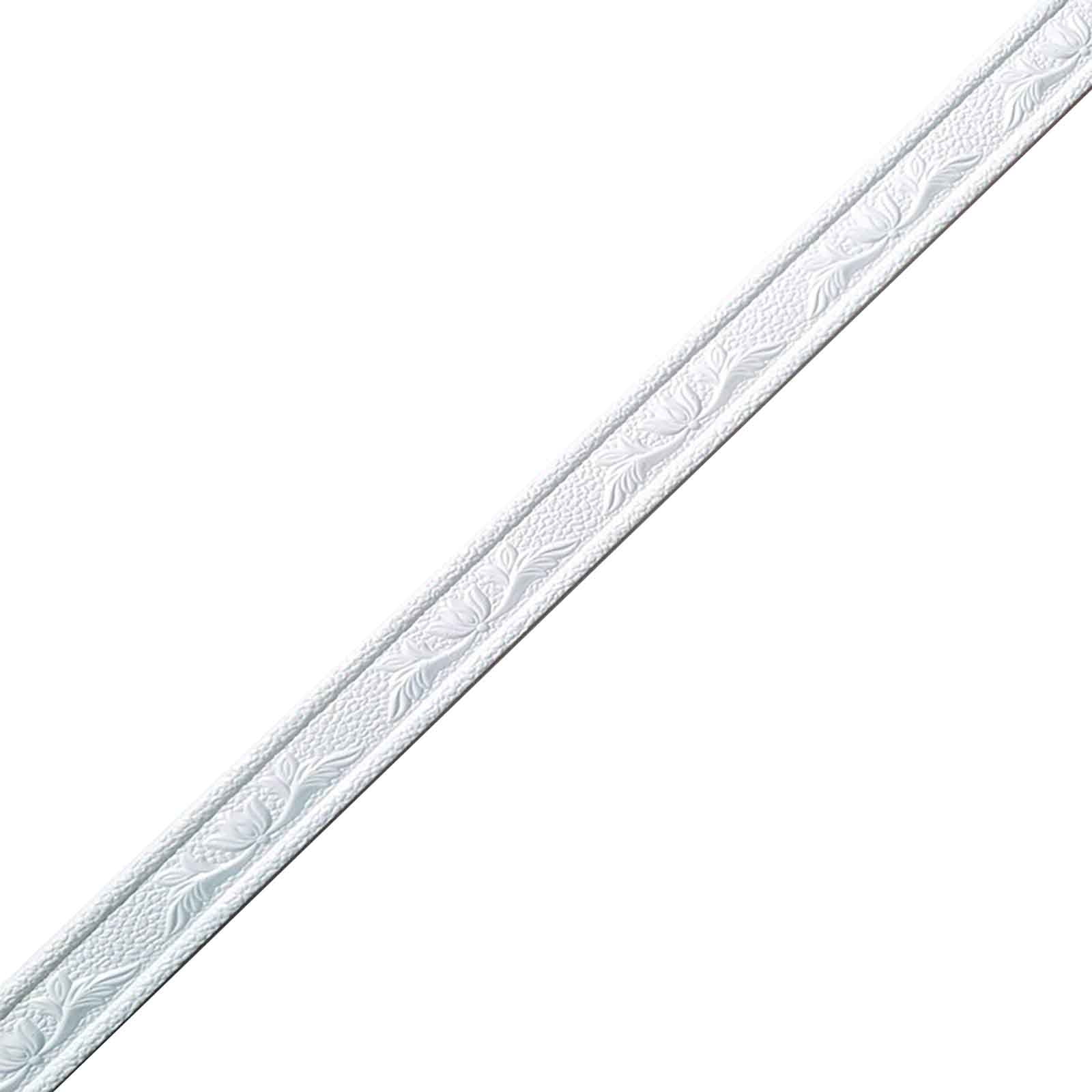 Yifudd Self Adhesive 3d Wall Edging Strip Border Waterproof Wall Decor