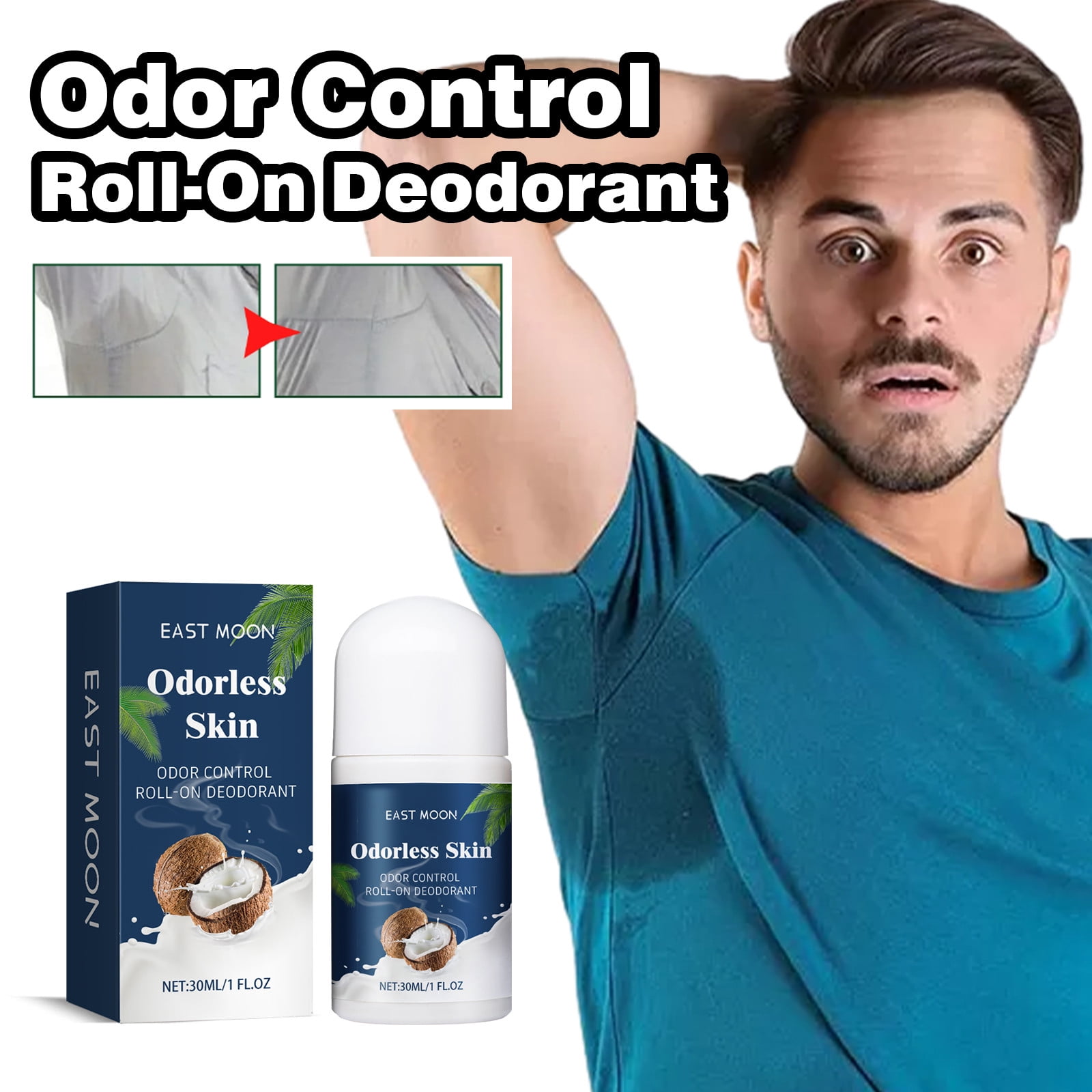 YiFudd Underarm Odor Control Whole Body Deodorant - Solid Cream - 72 ...