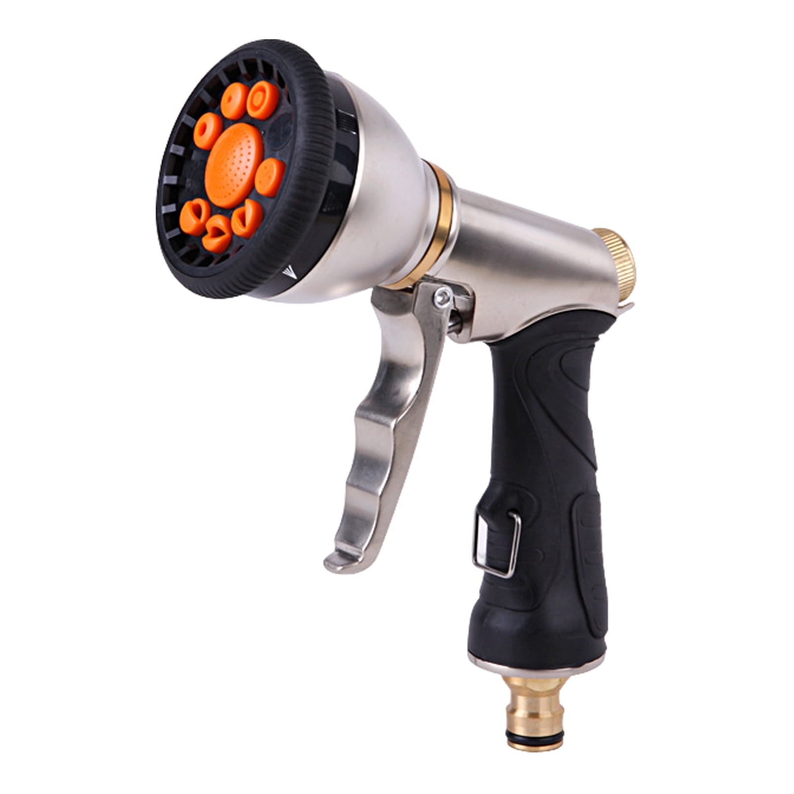 YiJin Handheld Hose Nozzle 9 Adjustable Patterns Hose Spray Nozzle ...