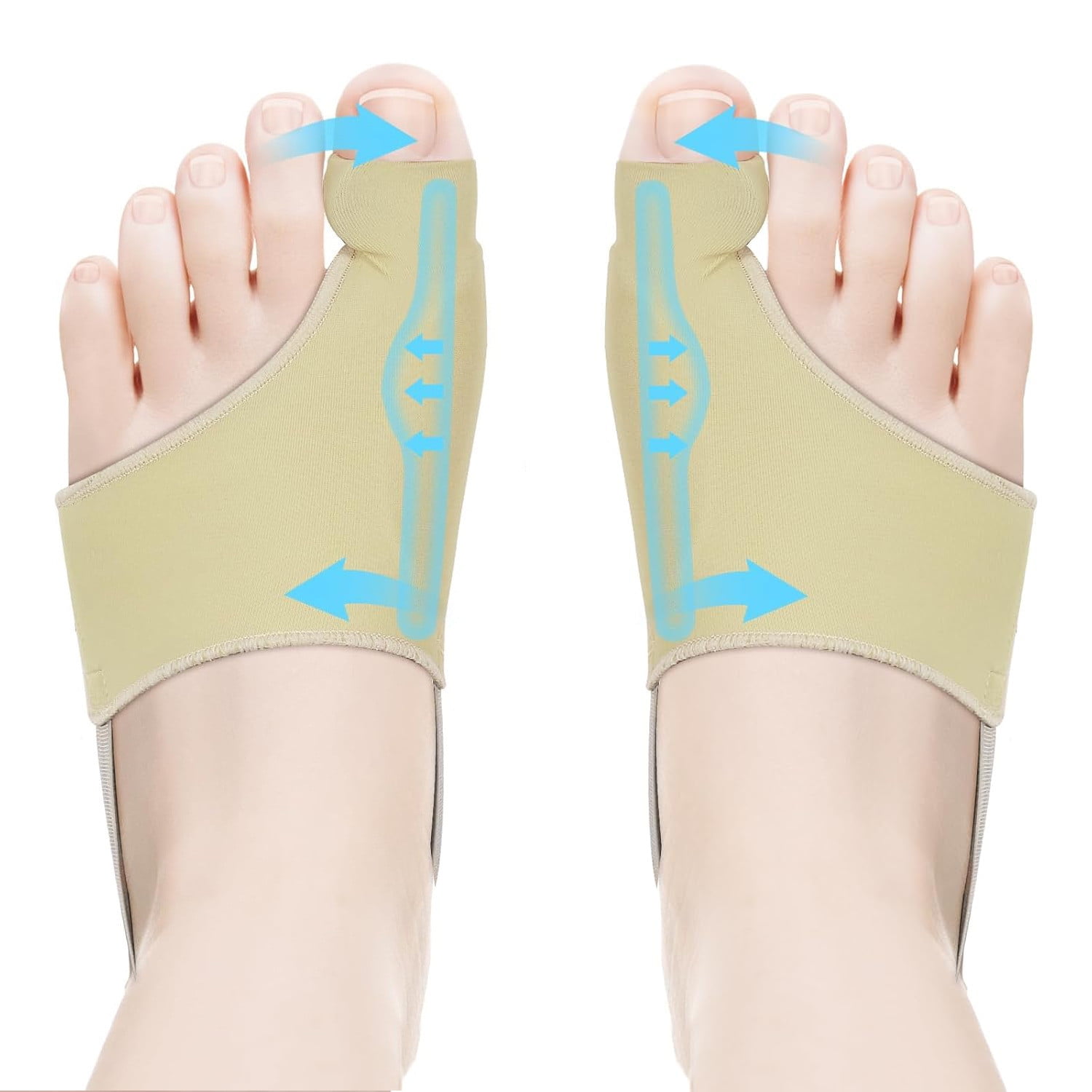 YiJuHui 1pcs Hallux Valgus Bunion Corrector Toe Alignment Splint, Pain ...