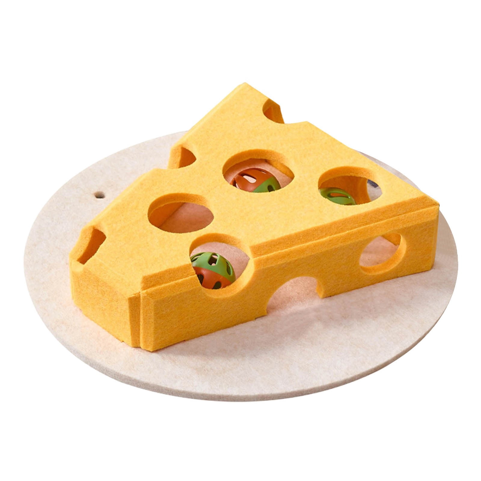YiJuHui 2pcs Interactive Cat Scratch Puzzle Box with Jingle Balls ...