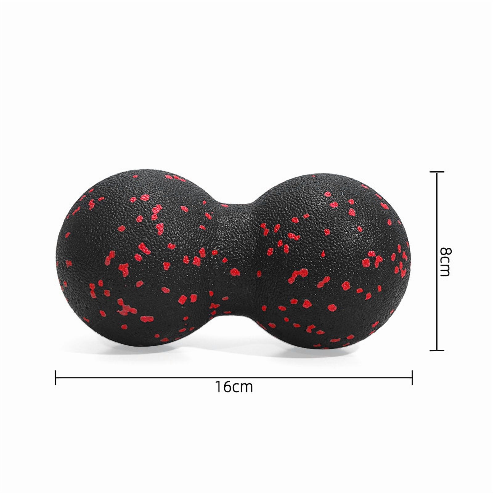 YiJuHui 2pcs Massage Ball, Double Lacrosse Ball Massager for Deep ...