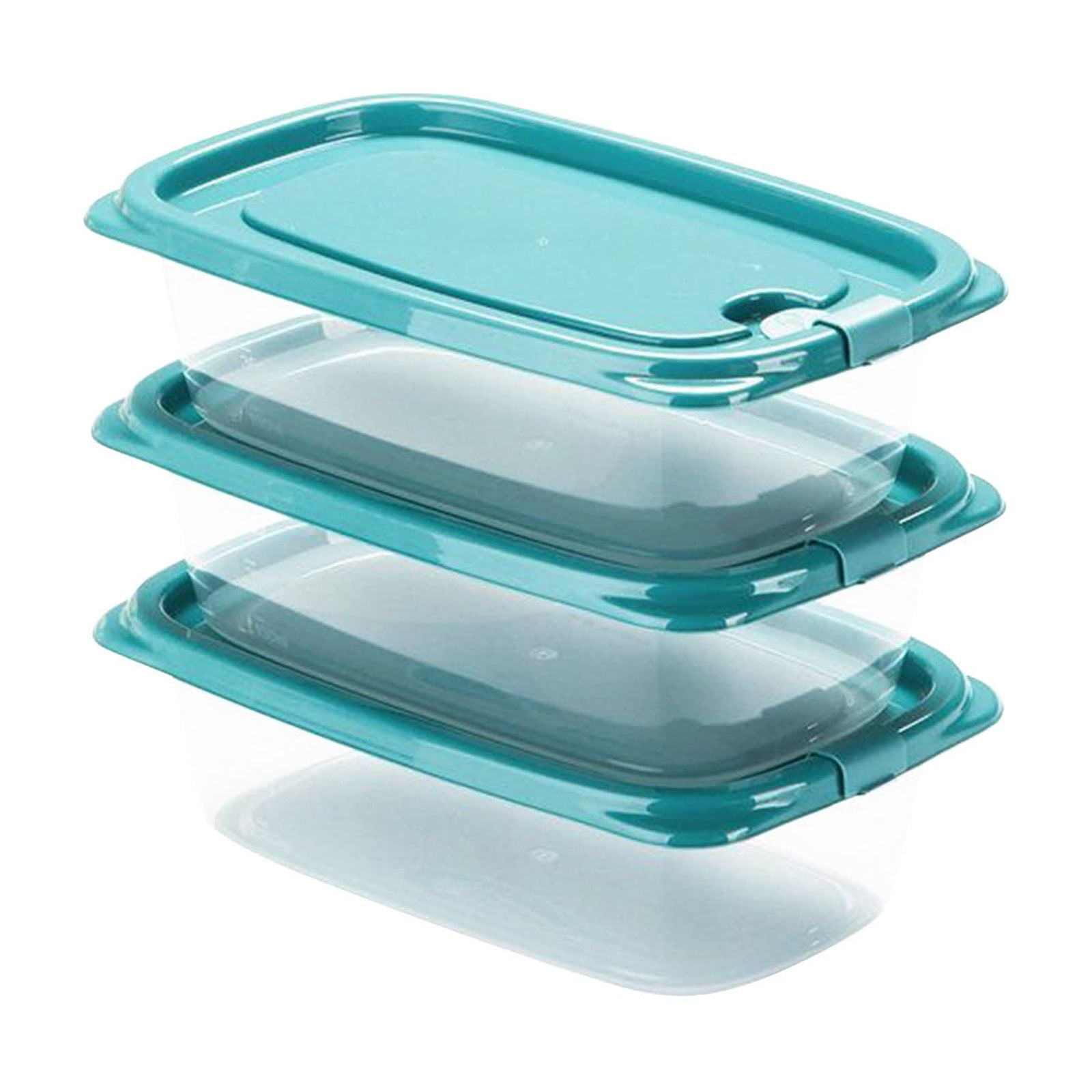 YiJuHui 9pcs Stackable Refrigerator Storage Containers with Locking ...