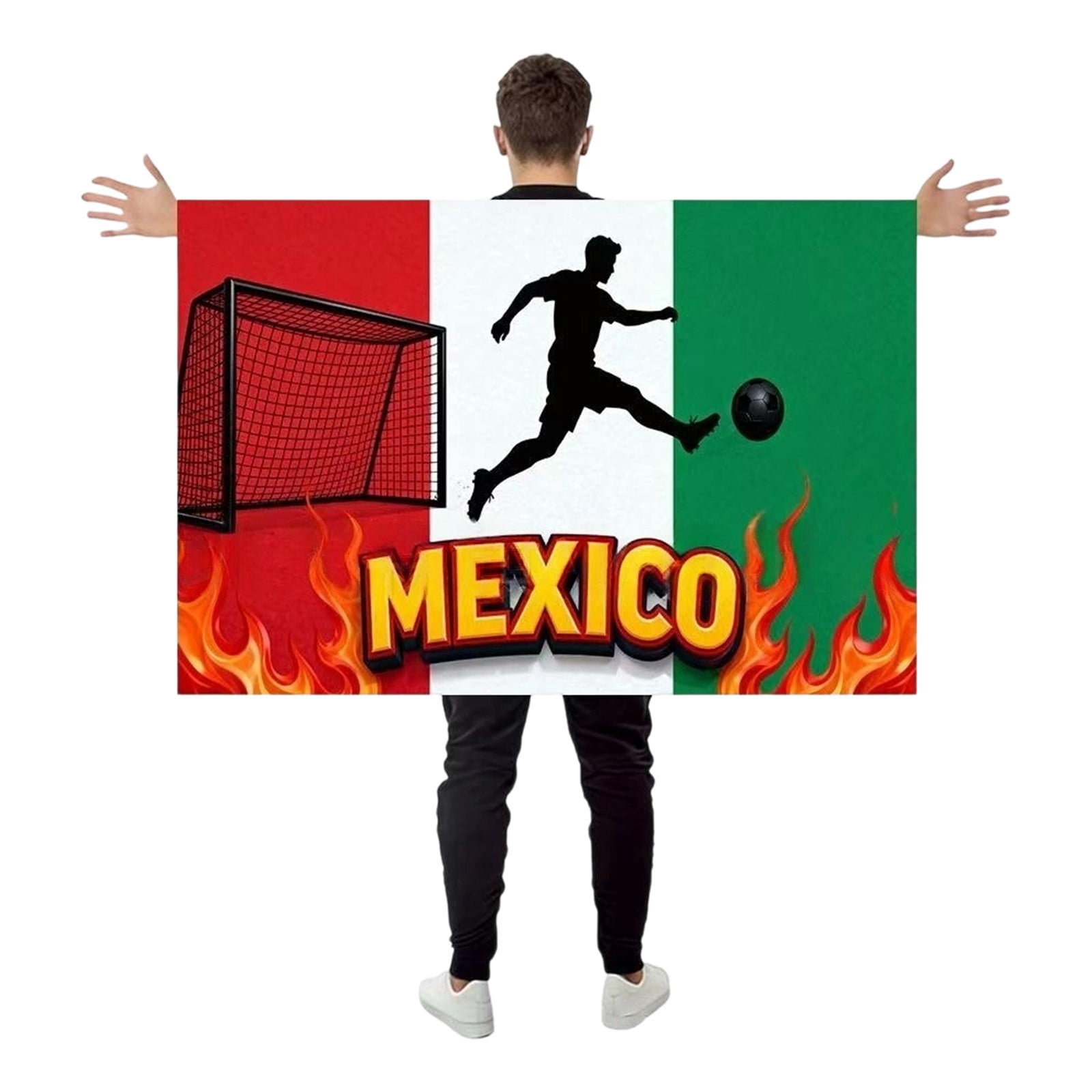 YiJuHui America Canada Mexico Flags for 2026 World Cup Party Tournament ...