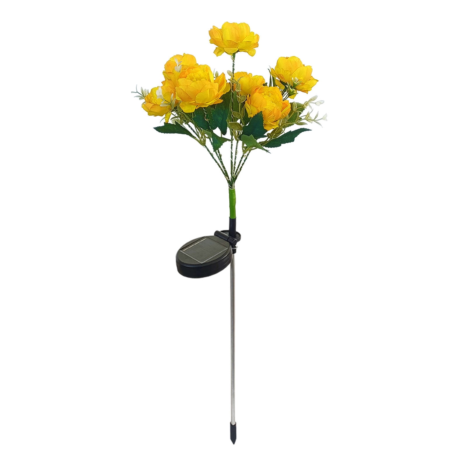 YiJuHui 1pcs Solar Garden Light LEDs, 7 Heads Flower Solar Lights ...