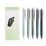YiJuHui 5pcs Gel Pens, Quick Dry Black Ink Fine Point Smooth Writing ...