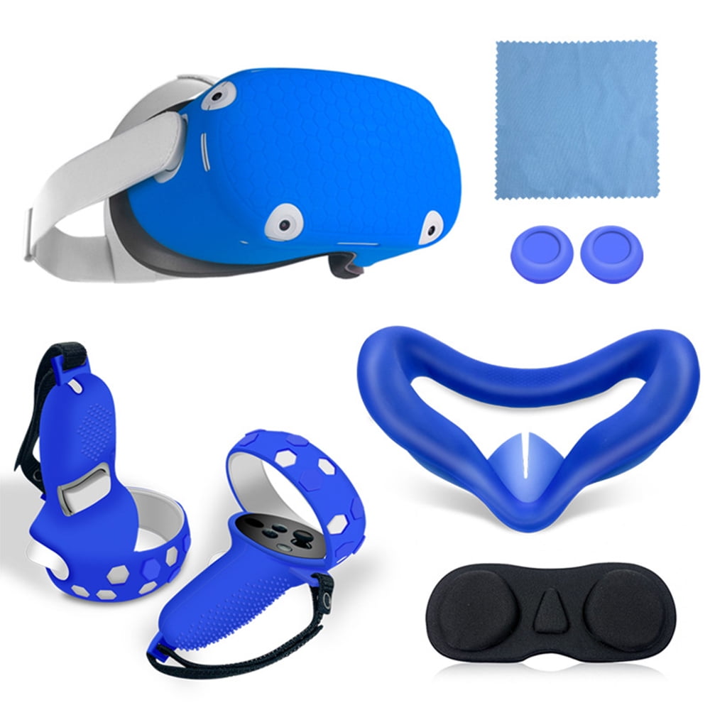 Yilbx Protective Accessories For Oculus Quest 2 Vr Silicone Face