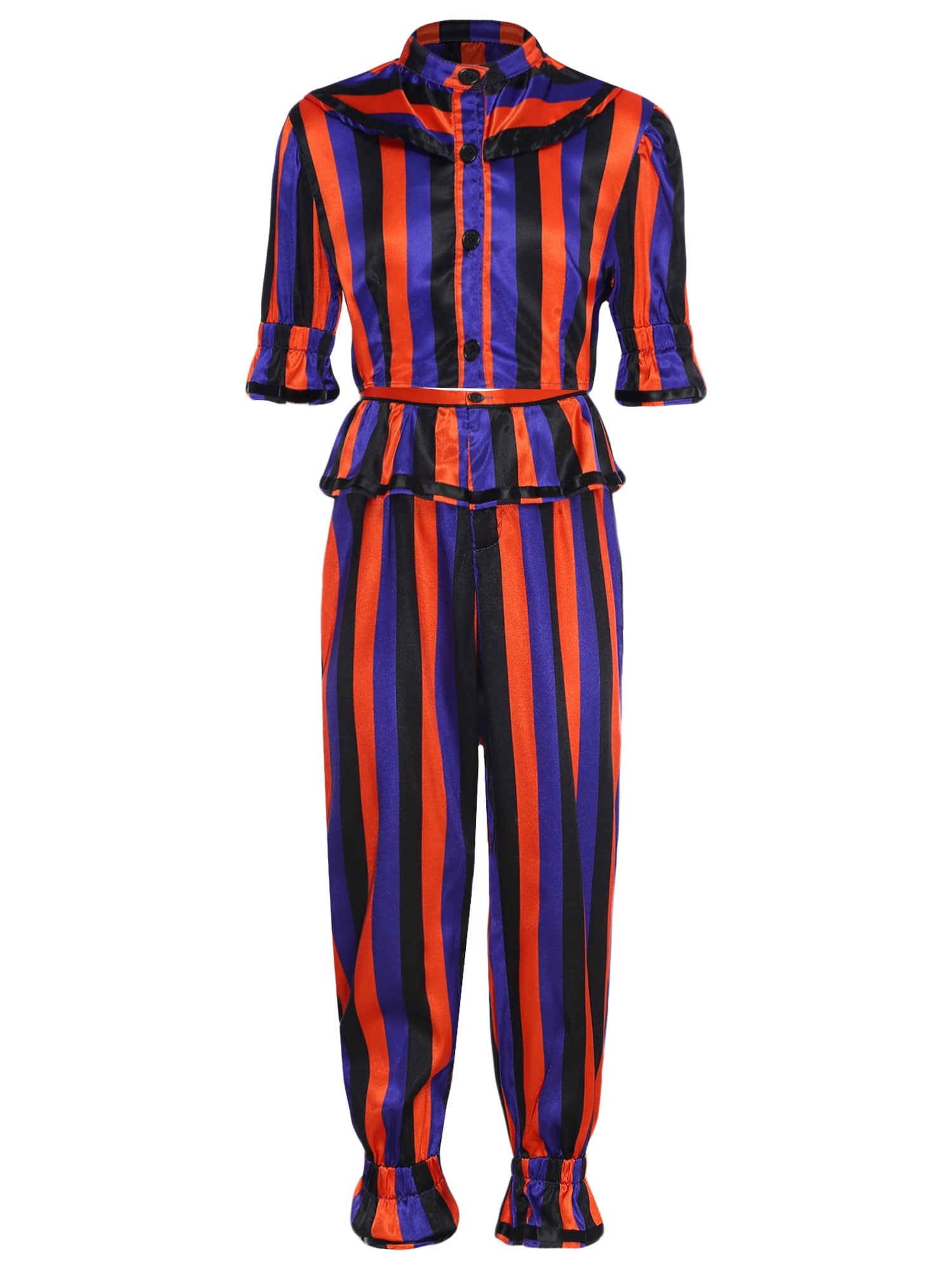 YiZYiF Boys Girls Cartoon Horror Game Sun Moon Clown Puppets Costume ...