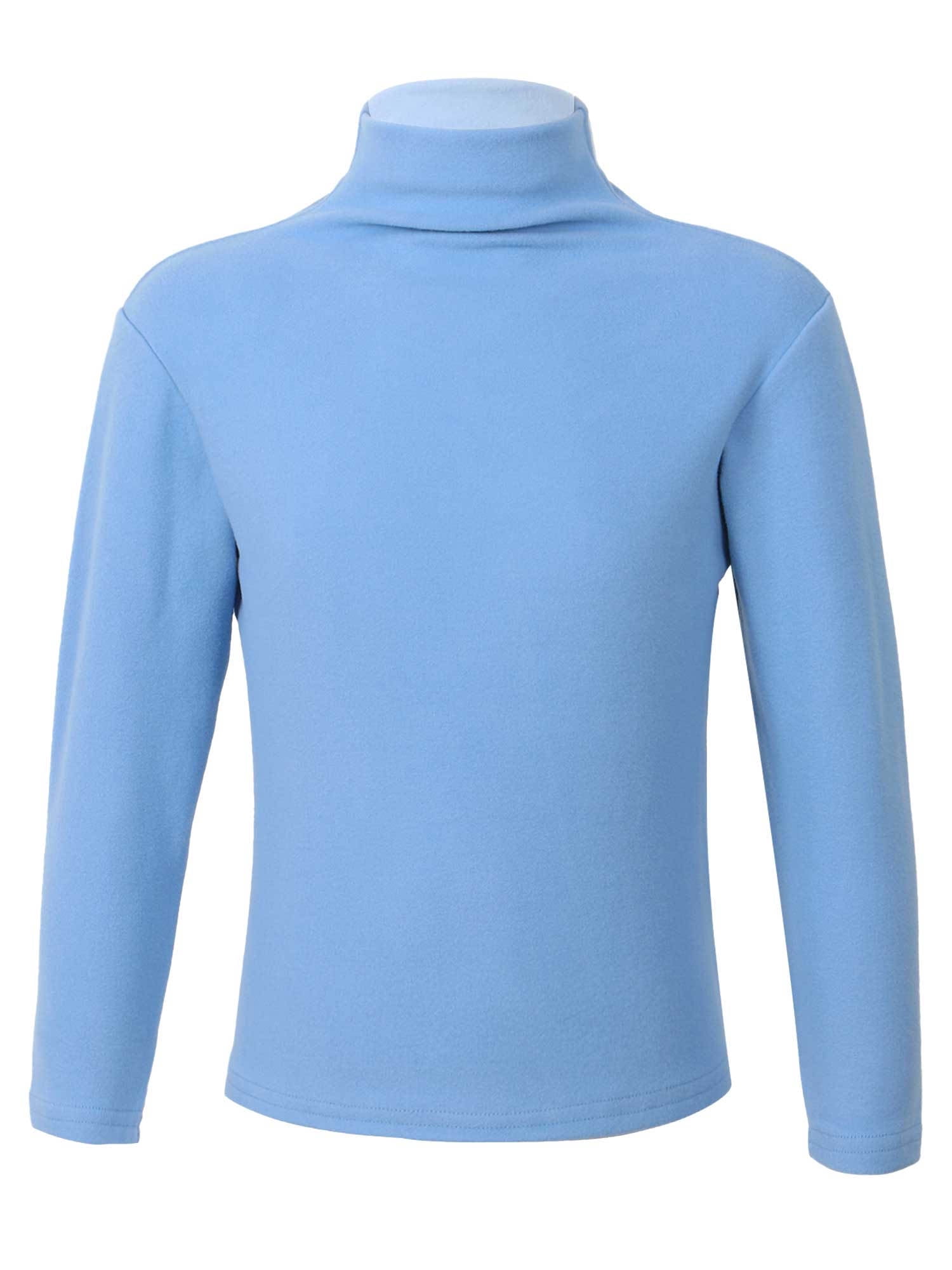 YiZYiF Kids Little Girls Casual Warm Tops Base Layer Shirts Long ...