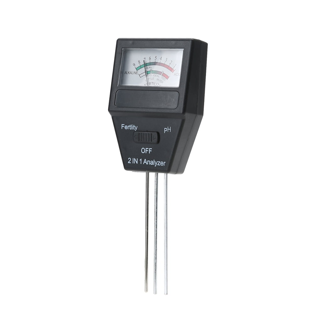 YiaNXan 2 in 1 Moisture PH Monitor Detector Acidity Tester Fertility ...