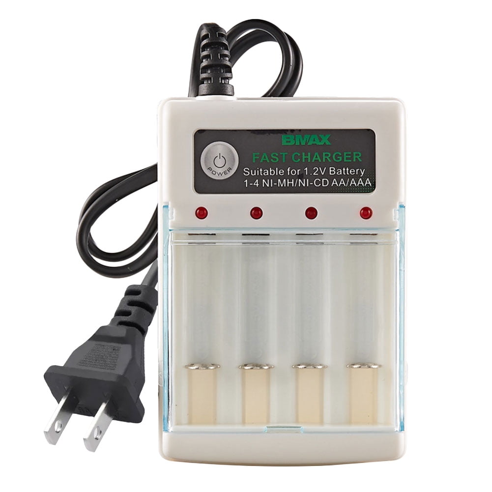 YiaNXan Battery Rechargeable Charger 4 Independent Slot Universal ...