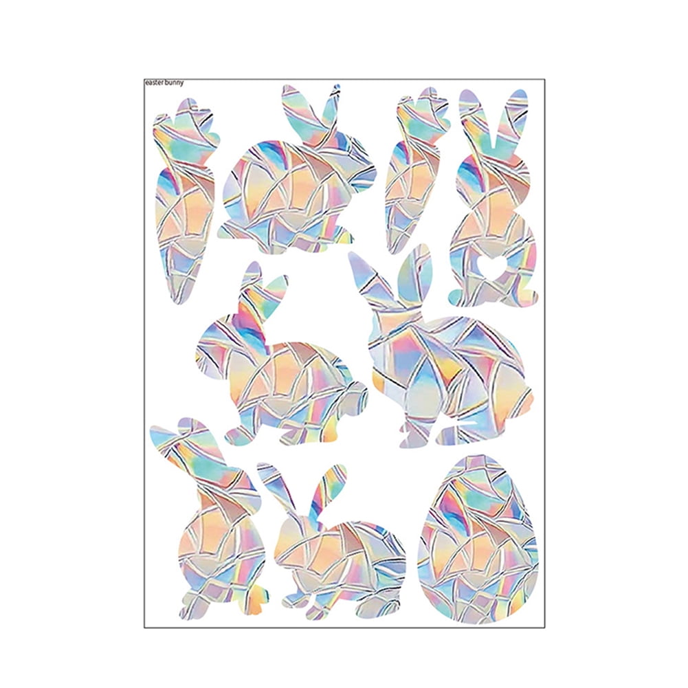 YiaNXan Electrostatic Window Stickers Prismatic Butterfly Lightcatcher ...