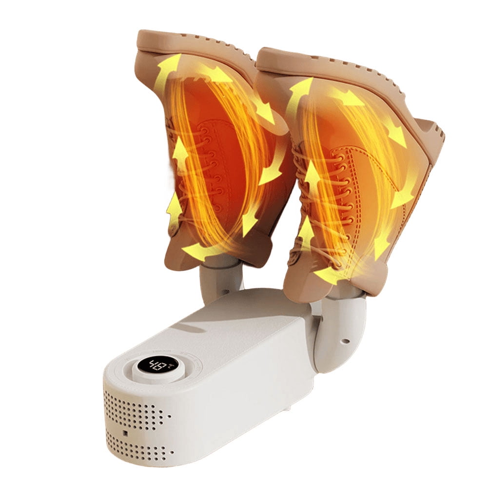 YiaNXan Foldable Shoe Dryer Smart Drying Dehumidifier Portable Electric Shoe Drying Machine Auto ...