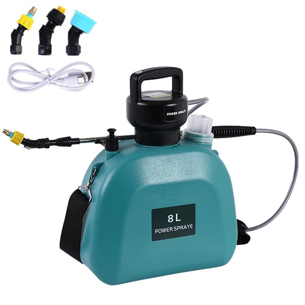 YiaNXan Handheld Sprayer Bottle Long Handle 2000mAh Electric Sprayer ...