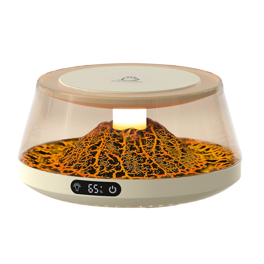 YiaNXan USB Thermostatic Heating Coaster with LED Lights Electric ...