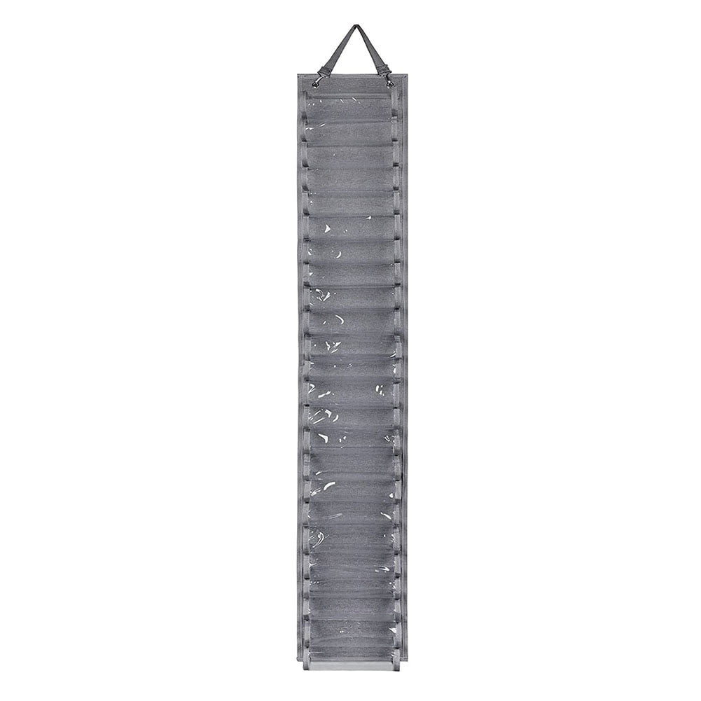 YiaNXan Vinyl Roll Storage Rack with 24 Compartments Hanging Craft ...