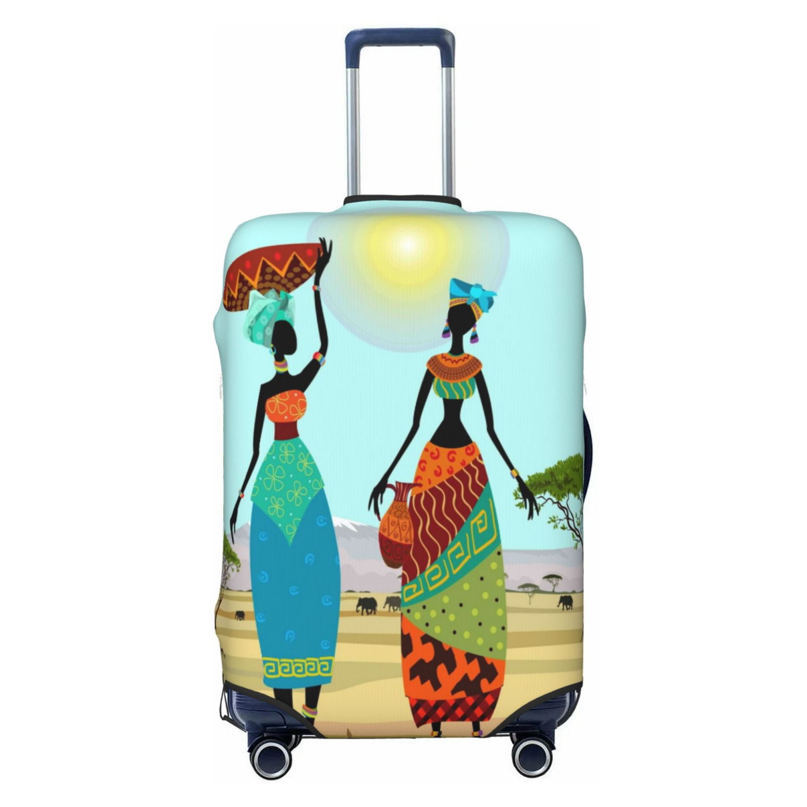 Yiaed African Women in Mountain Landscape (2) Print Travel Luggage ...