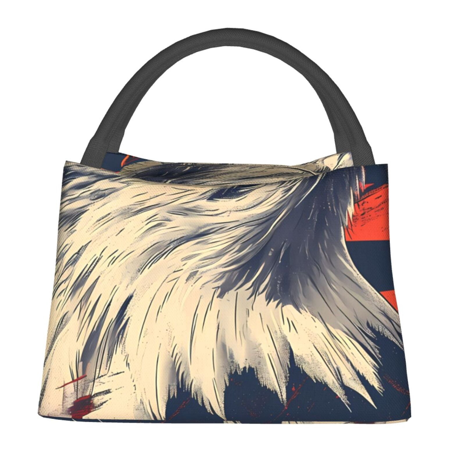 Yiaed American Bald Eagle A Print Lunch box lunch bag Portable ...