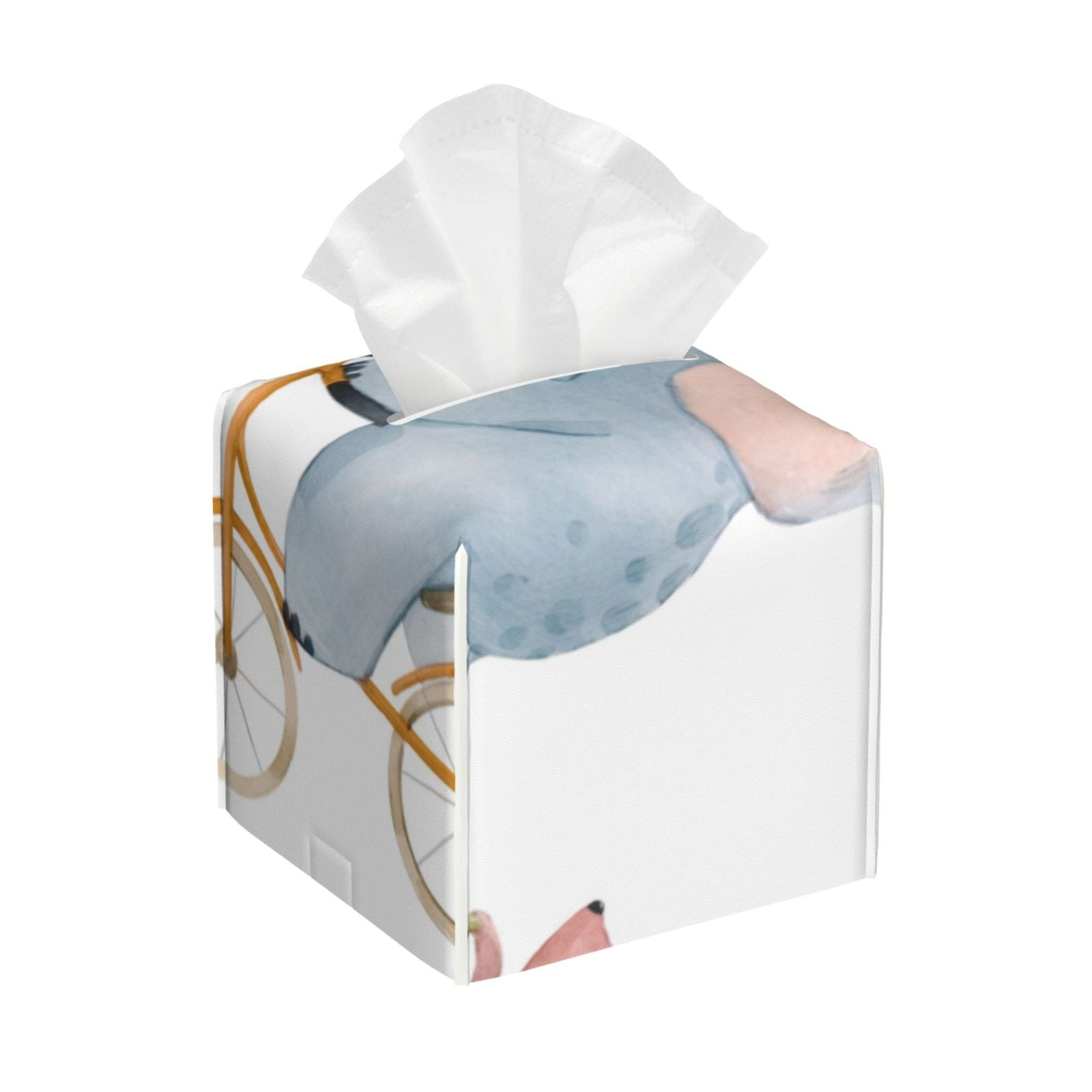 Yiaed Animals in Transport Print Tissue Box Cover, PU Leather ...