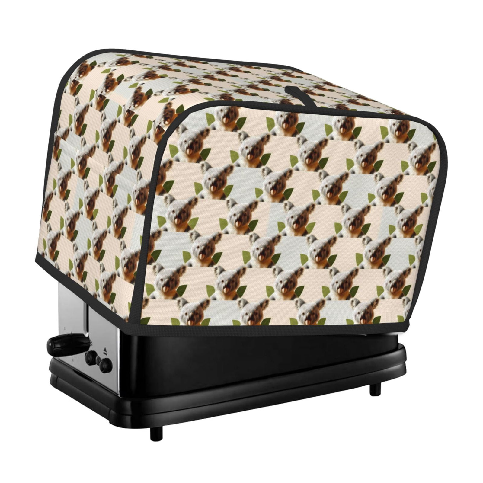 Yiaed Art cute koala Print Two Slice Bread Machine Cover, Universal ...