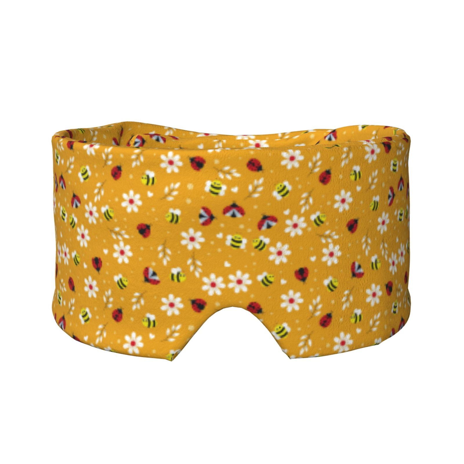 Yiaed Bees And Ladybug Print Sleep Mask Blackout - Soft Eye Cover for ...
