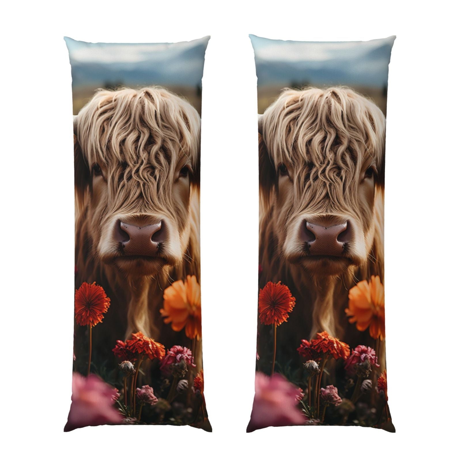 Yiaed Body Pillow Cover, Ultra Soft Microfiber Pillowcases, Breathable ...