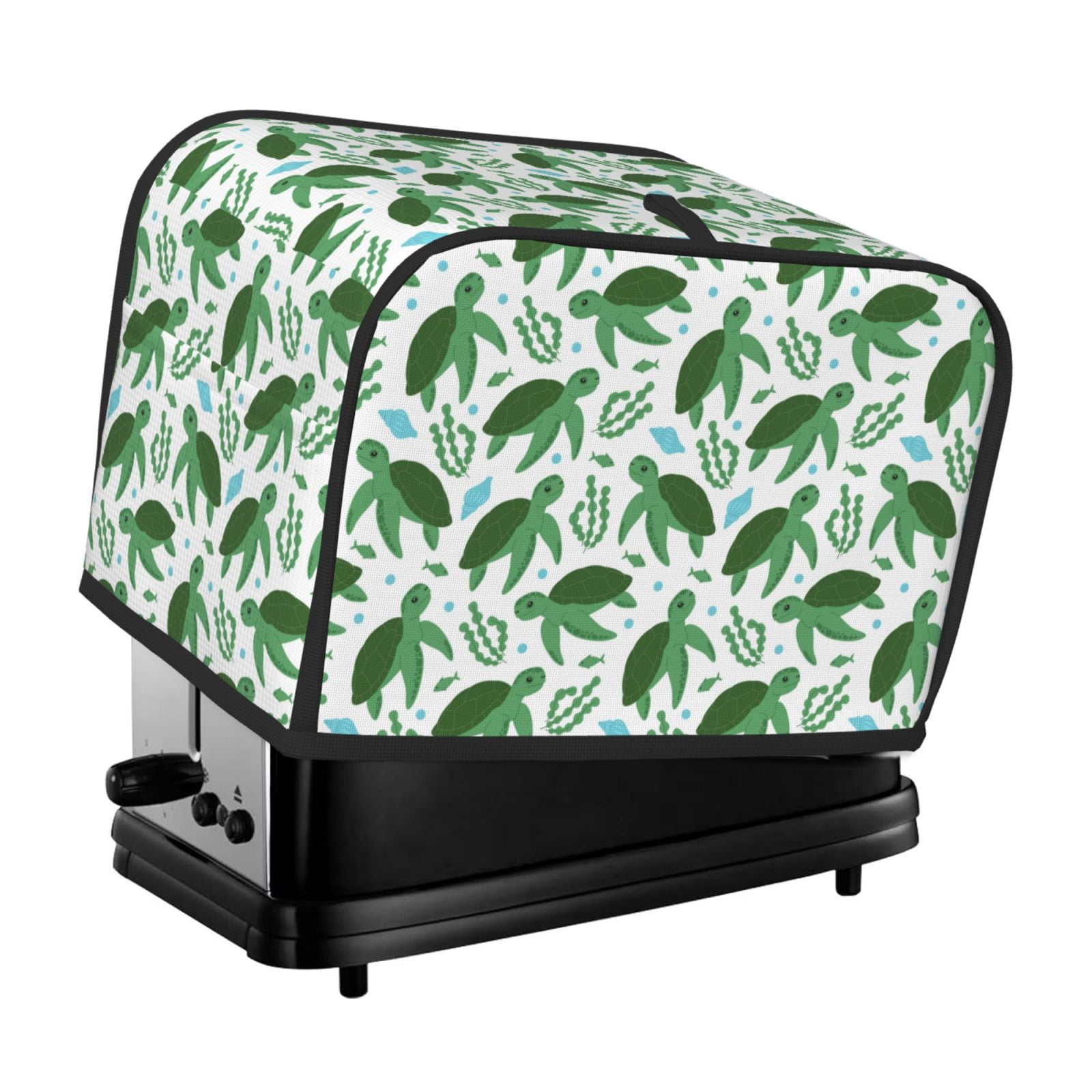 Yiaed Cartoon Turtle Print Two Slice Bread Machine Cover, Universal ...