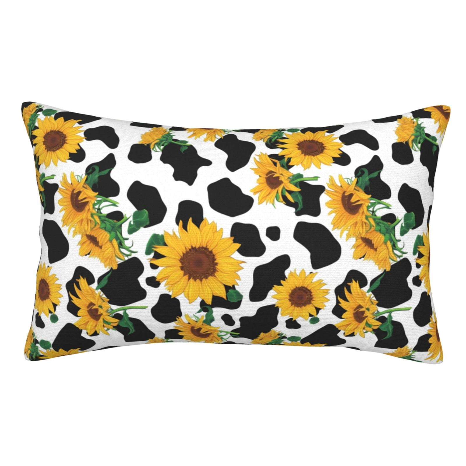 Yiaed Cute Cow Print Sunflower A Print Brushed Microfiber Envelope ...