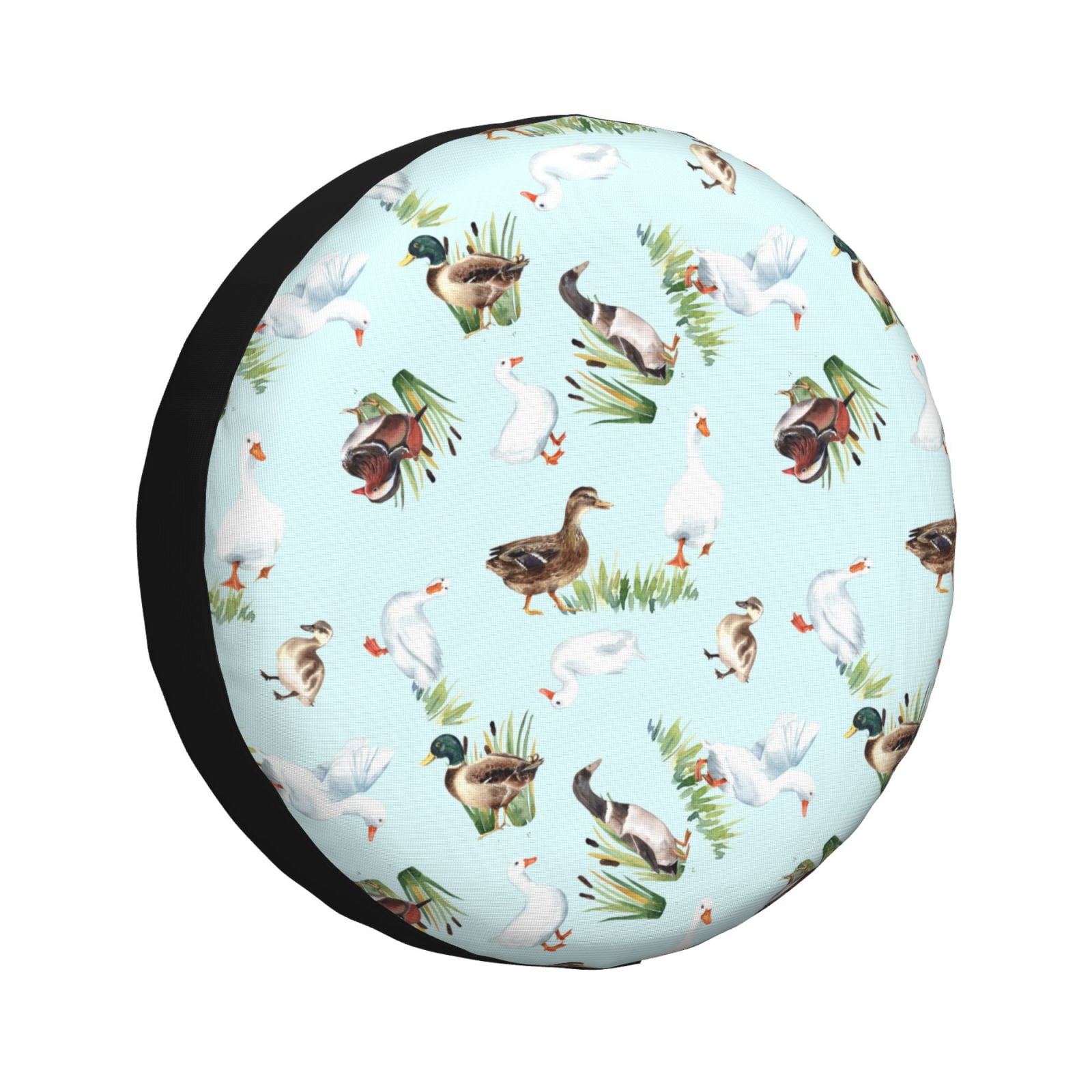Yiaed Duck Animals Farm Print Print Tire Wheel Cover, tire covers for ...