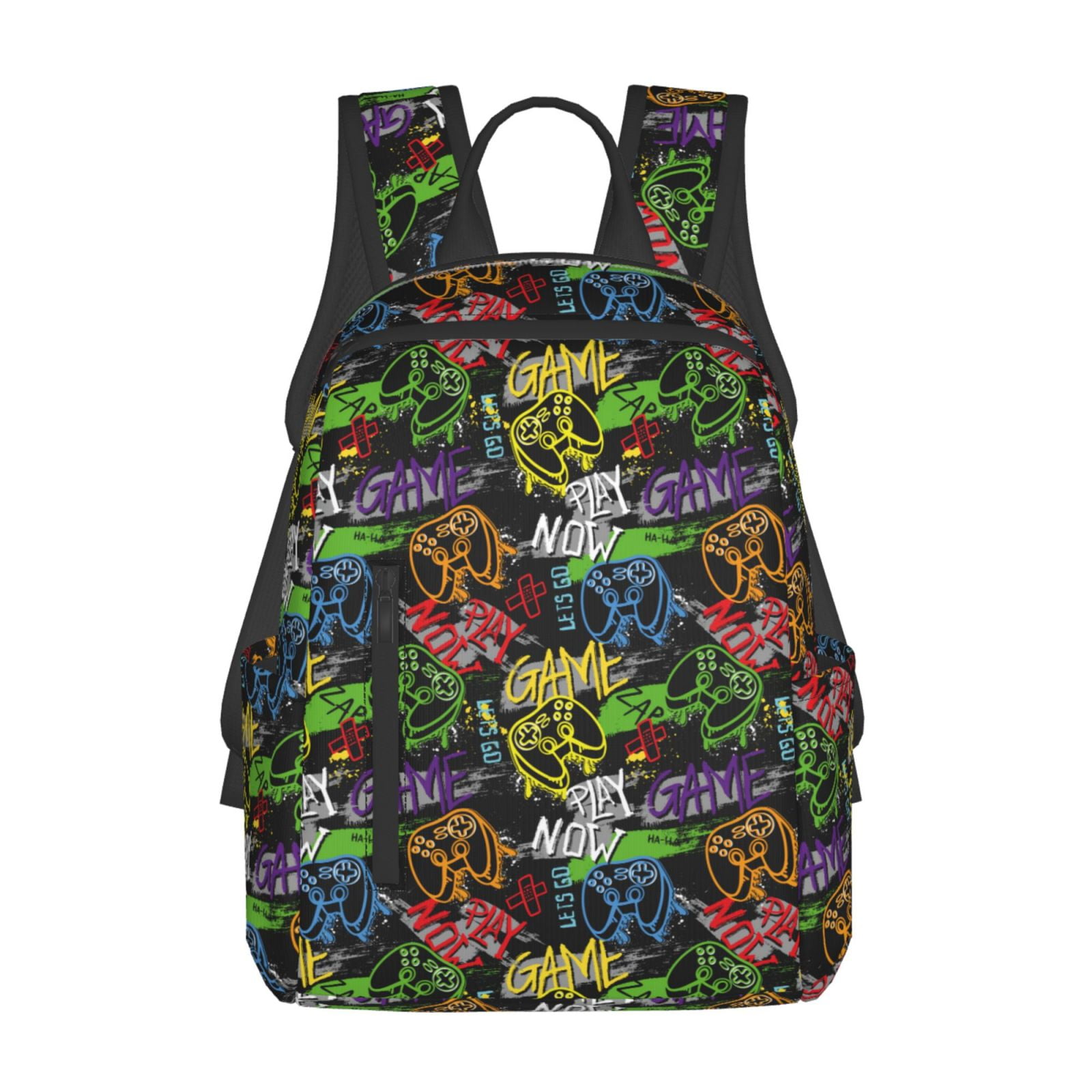 Yiaed Game Joysticks Print Lightweight Backpack Travel Backpacks Hiking ...