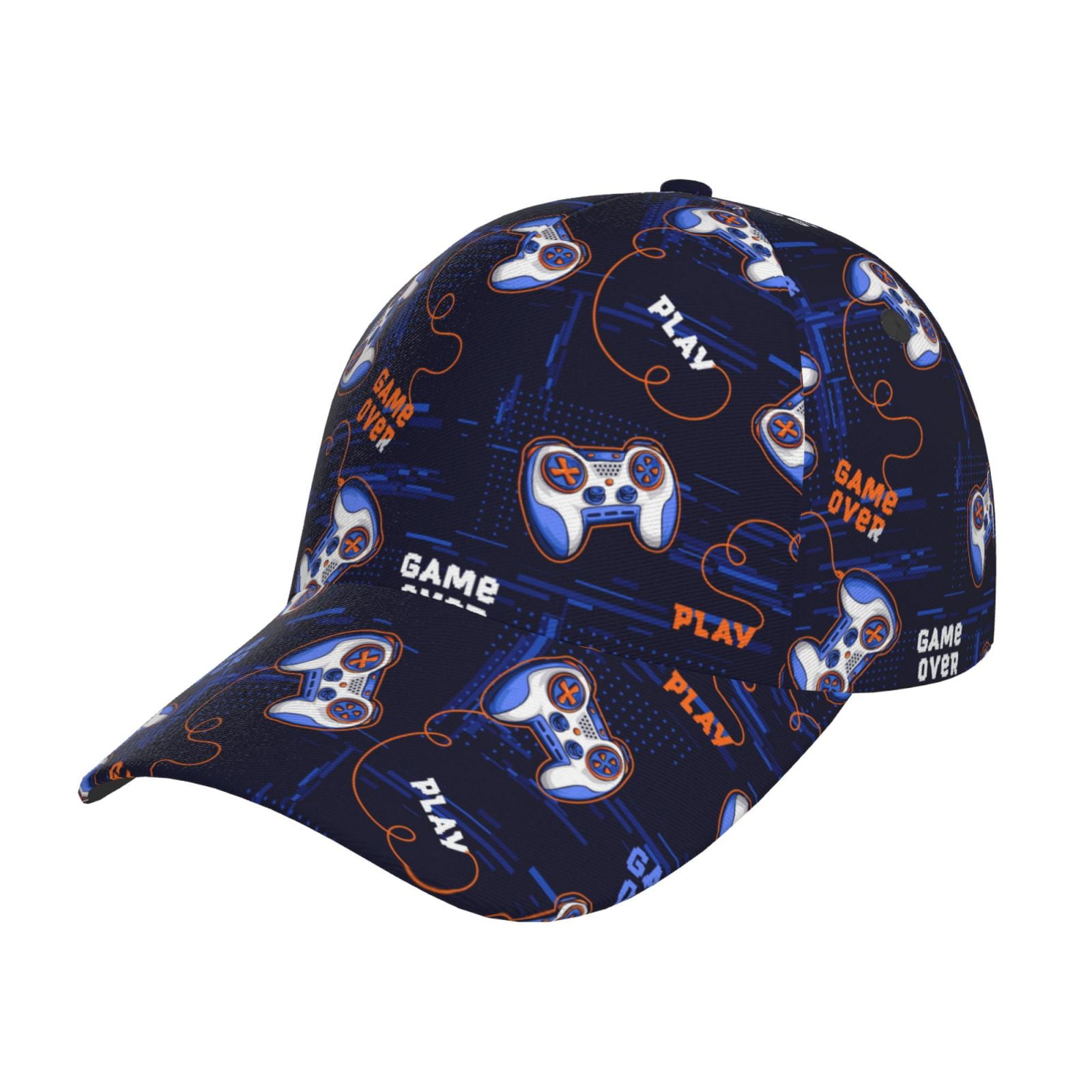 Yiaed Game Pads Print Cap Adjustable Size for Running Workouts and ...