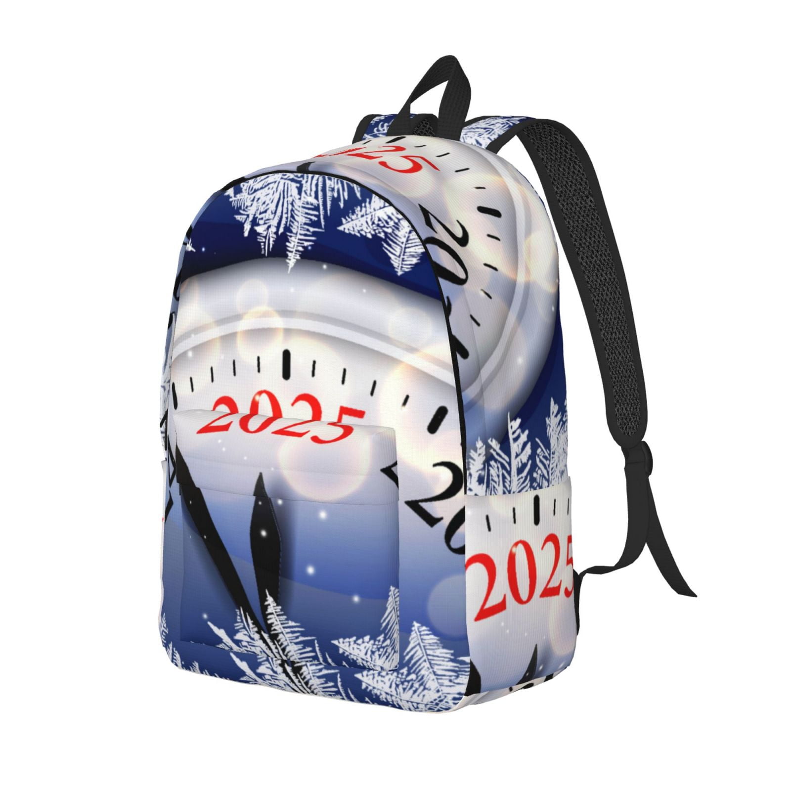 Yiaed Gold Glitter Shining In Light With 2025 Print Laptop Backpack ...
