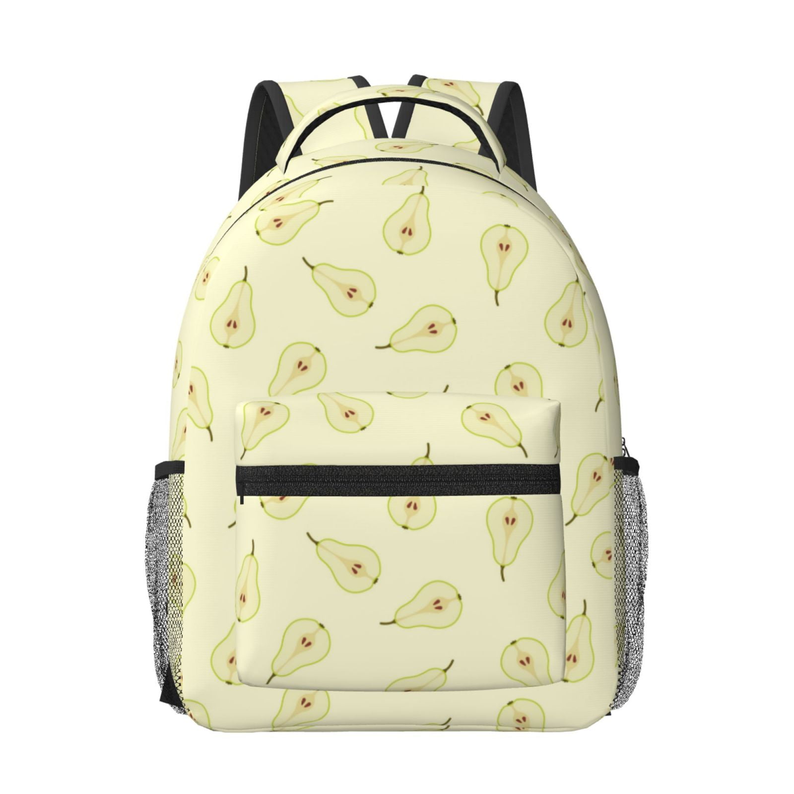 Yiaed Green Pears Print School Backpack College Backpack Daypacks for ...