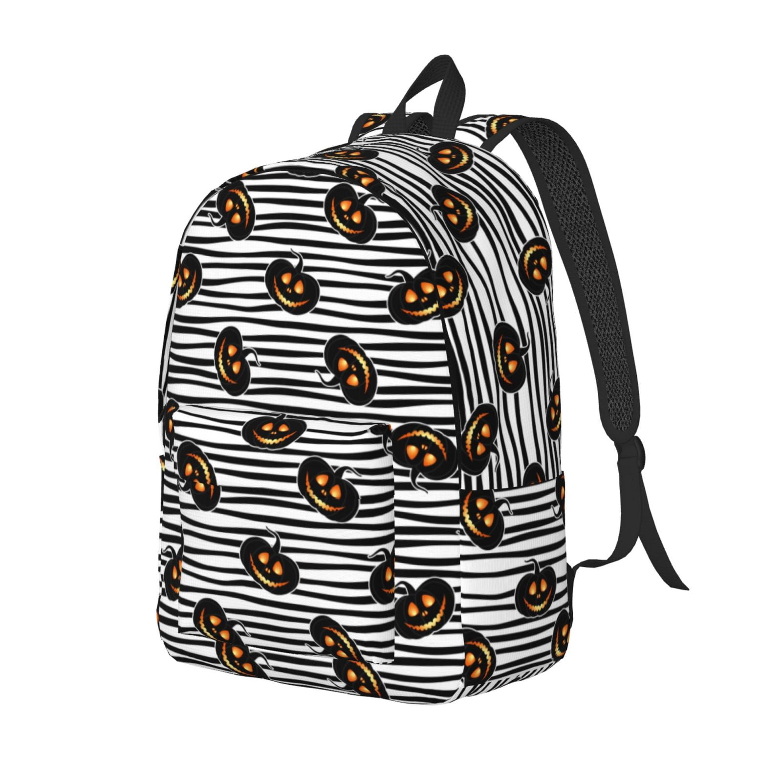Yiaed Haloween Pumpkins Print Print Laptop Backpack Travel Canvas ...