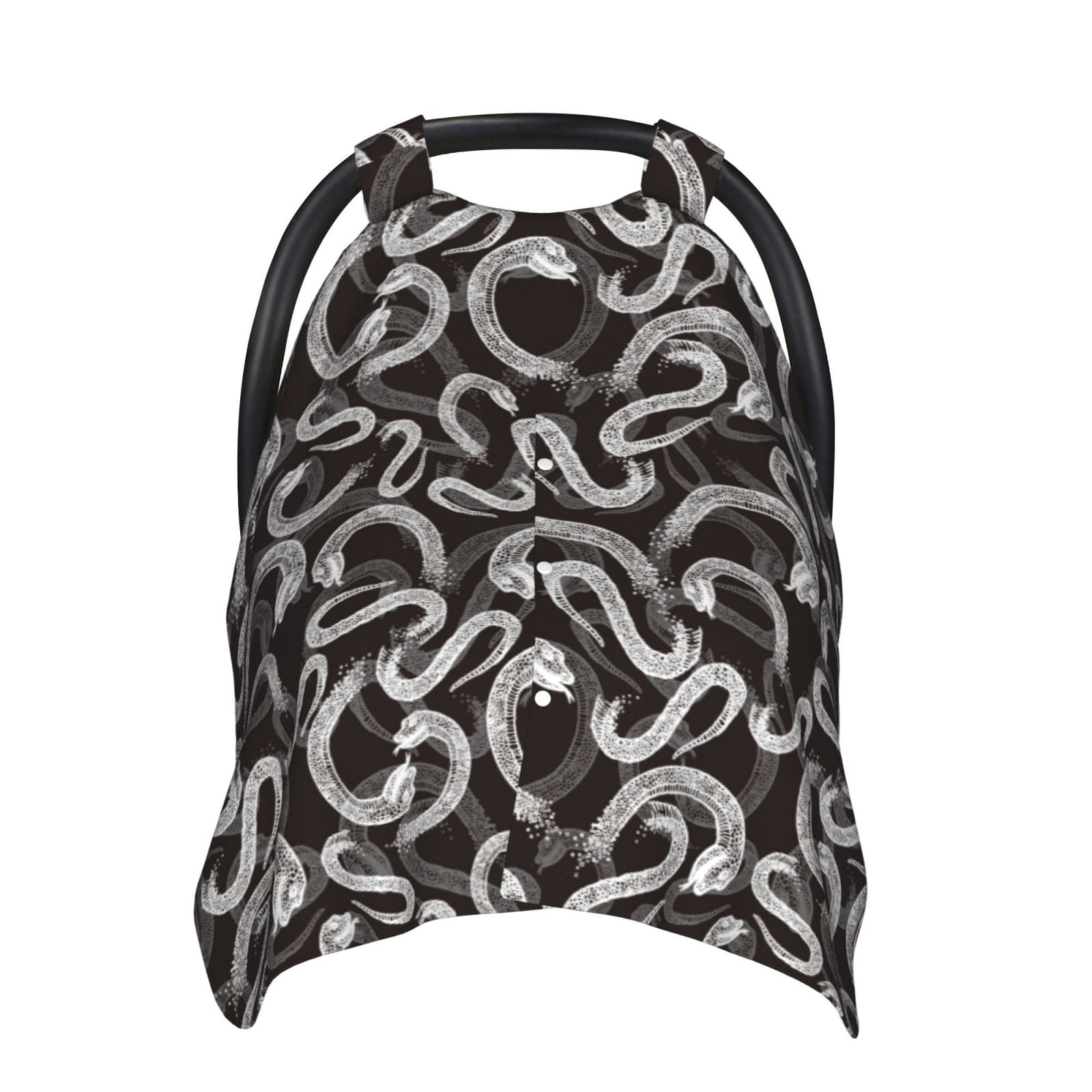 Yiaed Hand Drawn Snake Print Baby Car Seat Canopy Carrier Cover ...