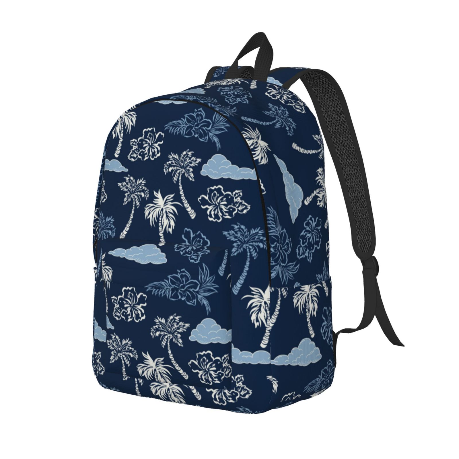 Yiaed Hawaii Palms Print Print Laptop Backpack Travel Canvas Backpack ...