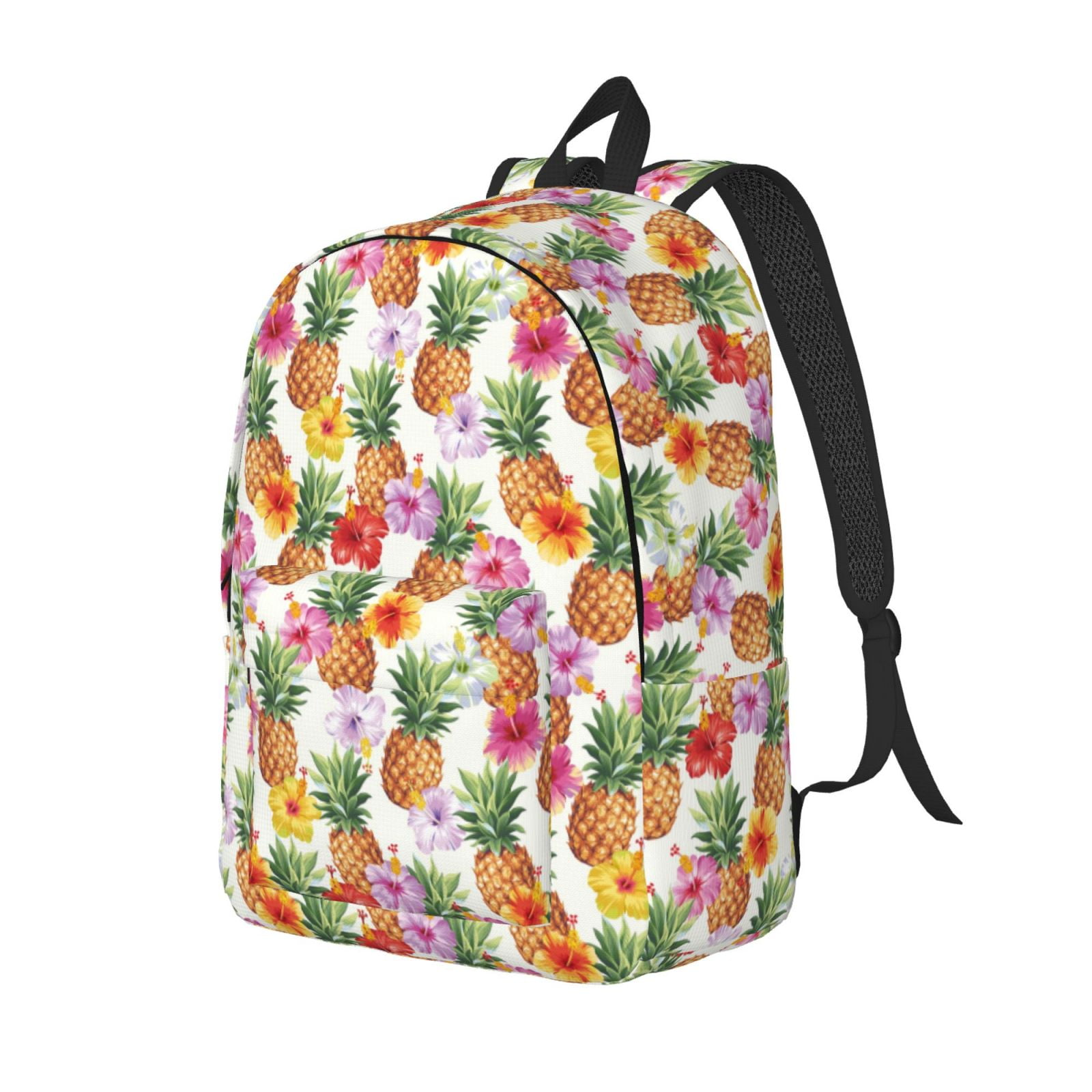 Yiaed Hawaiian Pineapples And Hibiscus Flowers Print Print Laptop ...