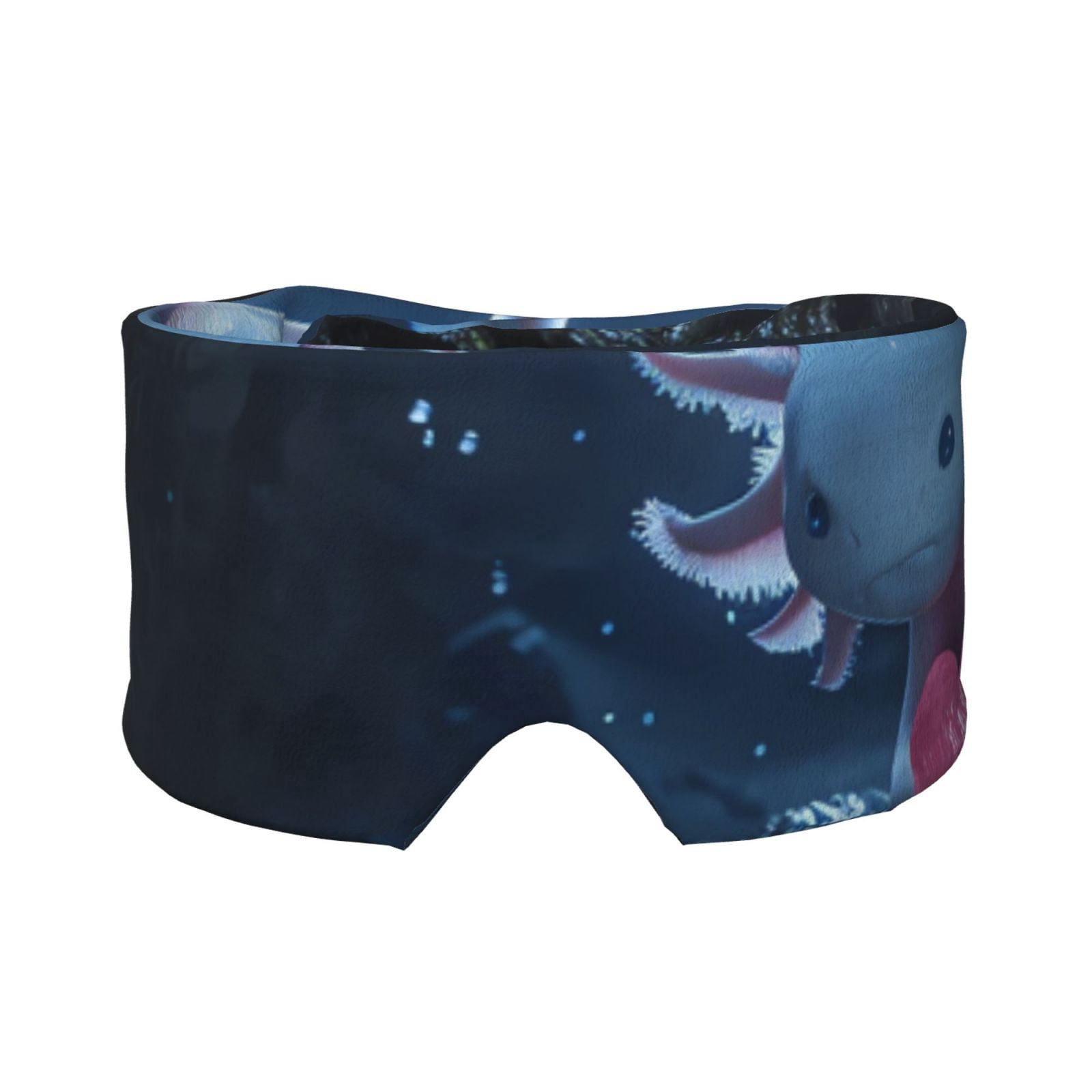 Yiaed Heart Axolotl Print Sleep Mask Blackout - Soft Eye Cover for ...