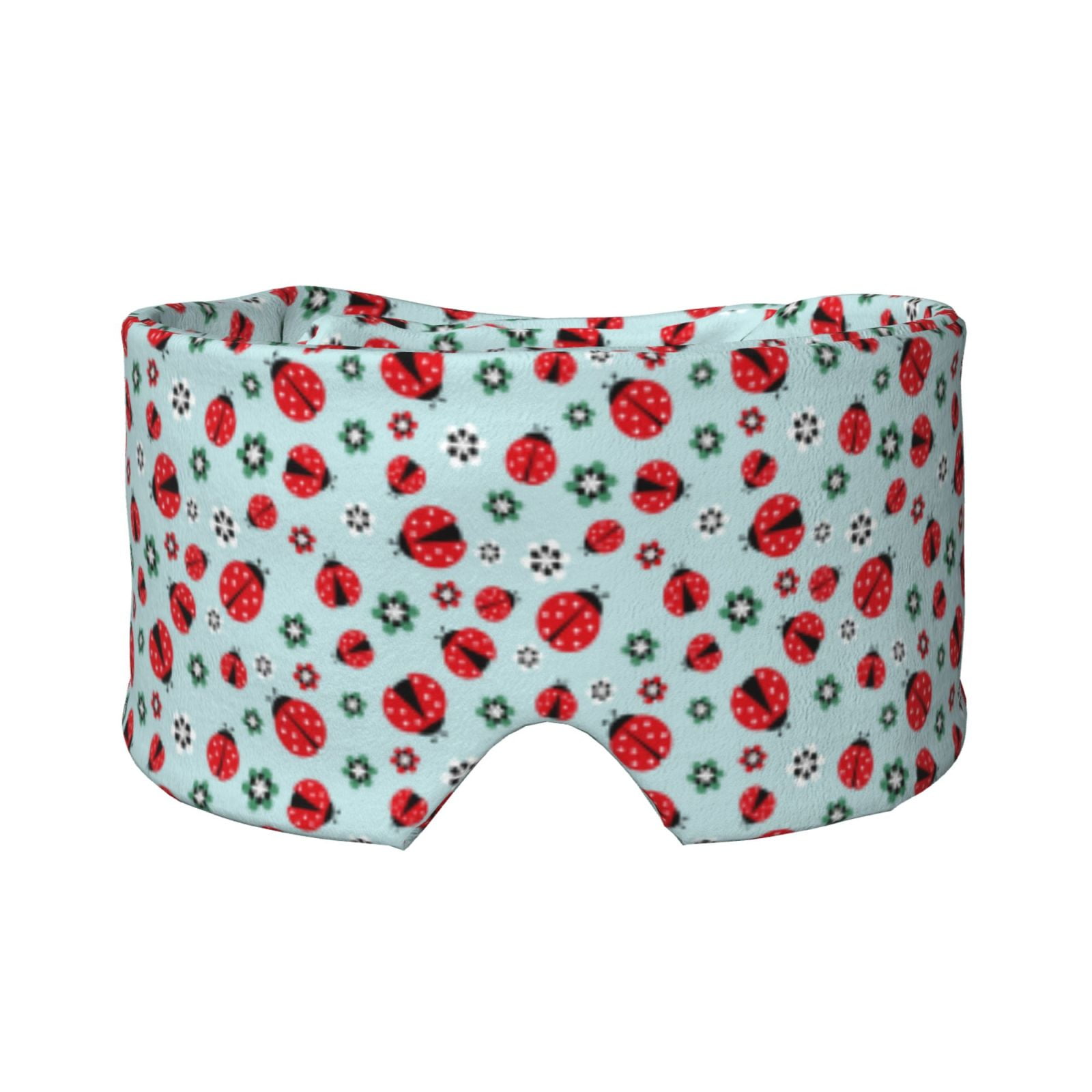 Yiaed Ladybugs And Flowers 1 Print Sleep Mask Blackout - Soft Eye Cover ...