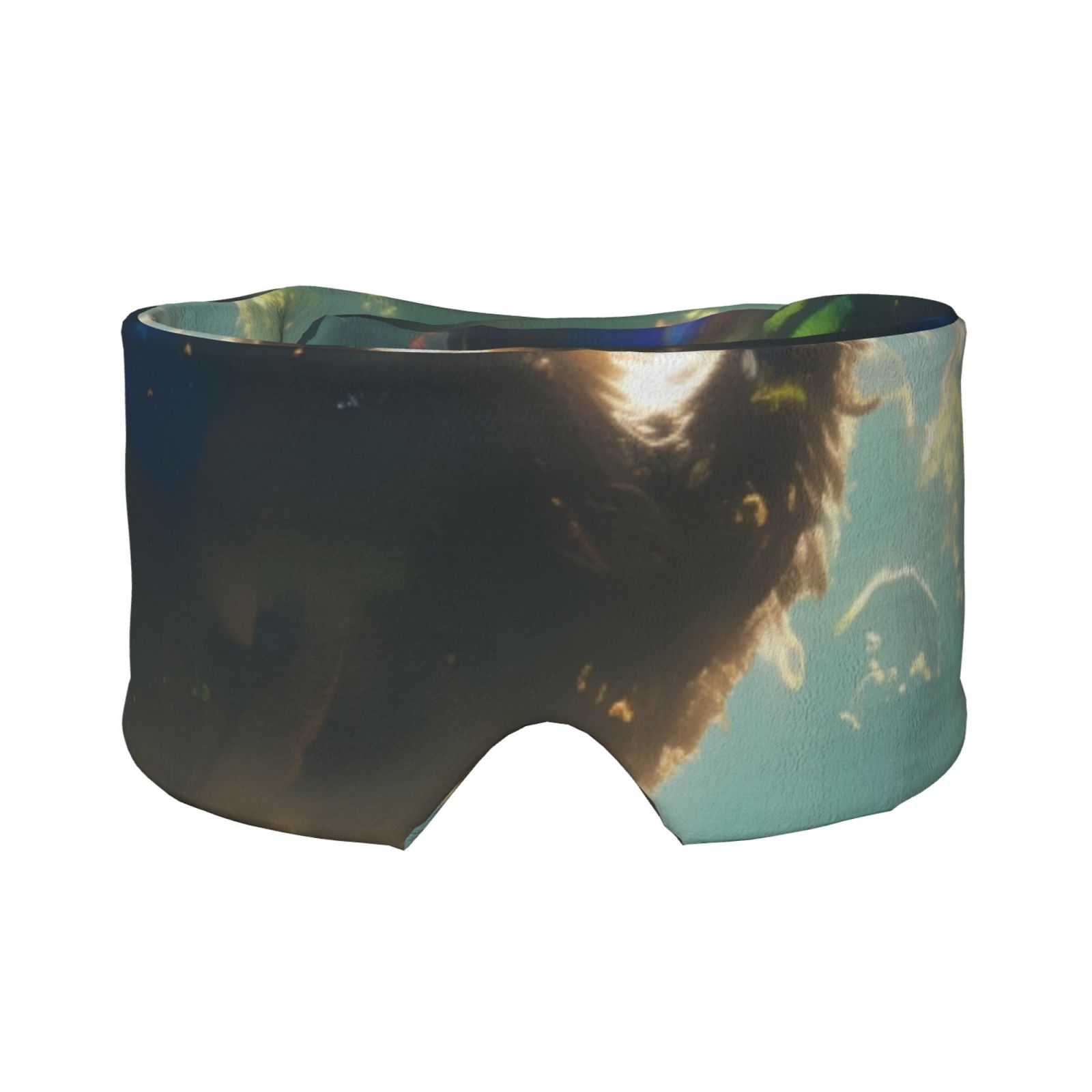 Yiaed Majestic Ostrich In Forest Print Sleep Mask Blackout - Soft Eye ...