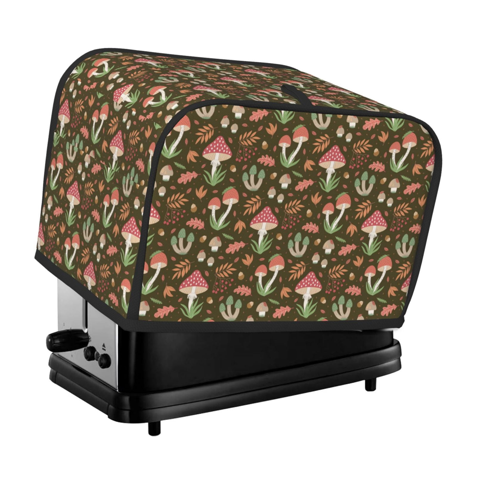 Yiaed Mushrooms and Autumn Print Two Slice Bread Machine Cover ...