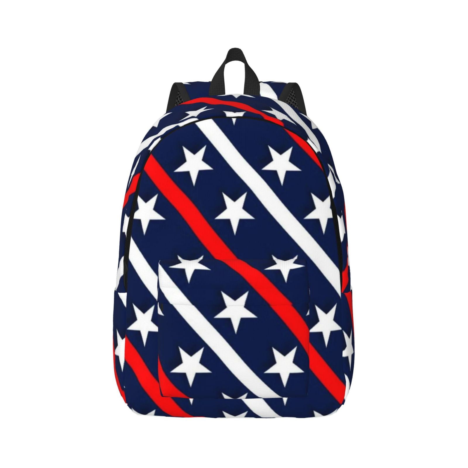 Yiaed Patriotic Star Print Backpack, Premium Laptop Backpack, Travel ...