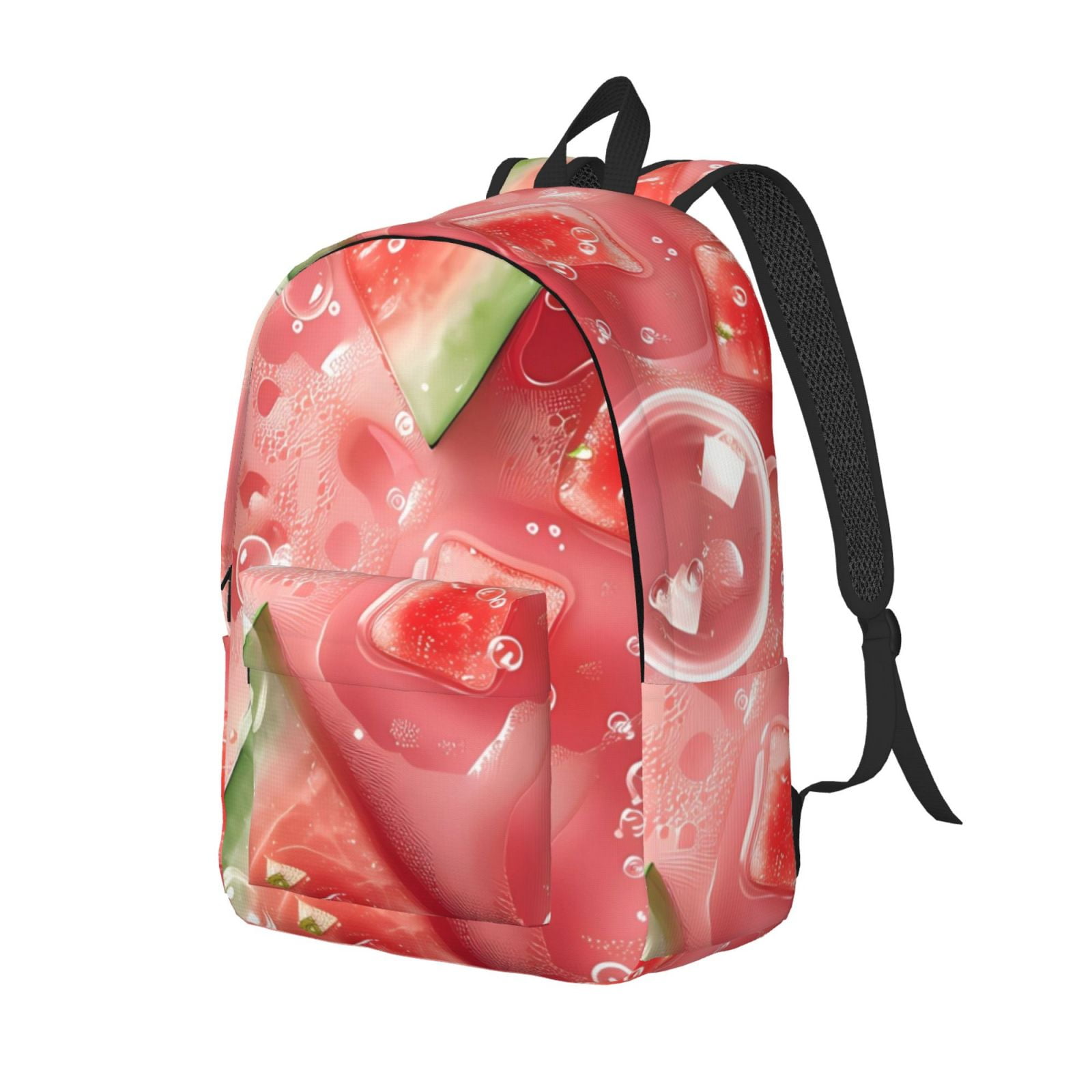 Yiaed Refreshing Watermelon Slices Print Laptop Backpack Travel Canvas ...