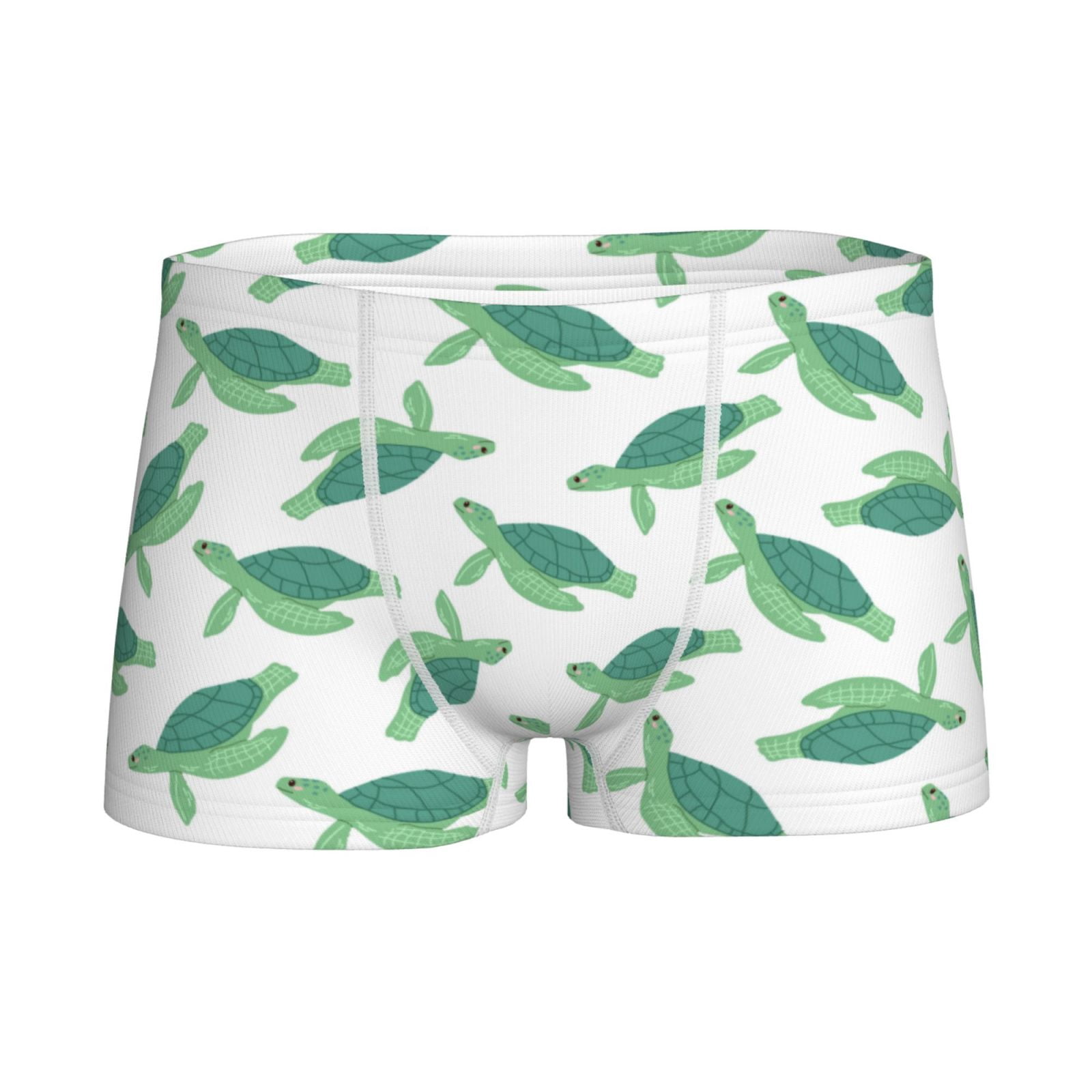 Yiaed Sea Turtle Print Boys' Boxer Briefs Cotton Casual Stretch Comfort ...