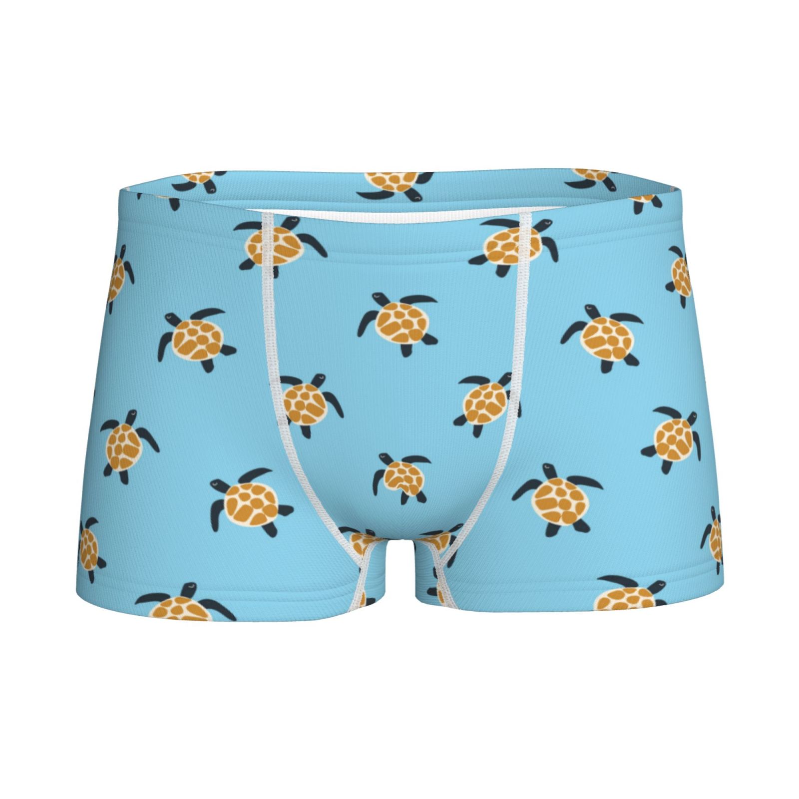 Yiaed Sea Turtle Print Boys' Boxer Briefs Cotton Casual Stretch Comfort ...